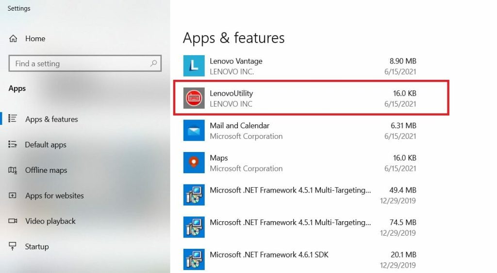 What is the Purpose of Lenovo utility? How to Uninstall it